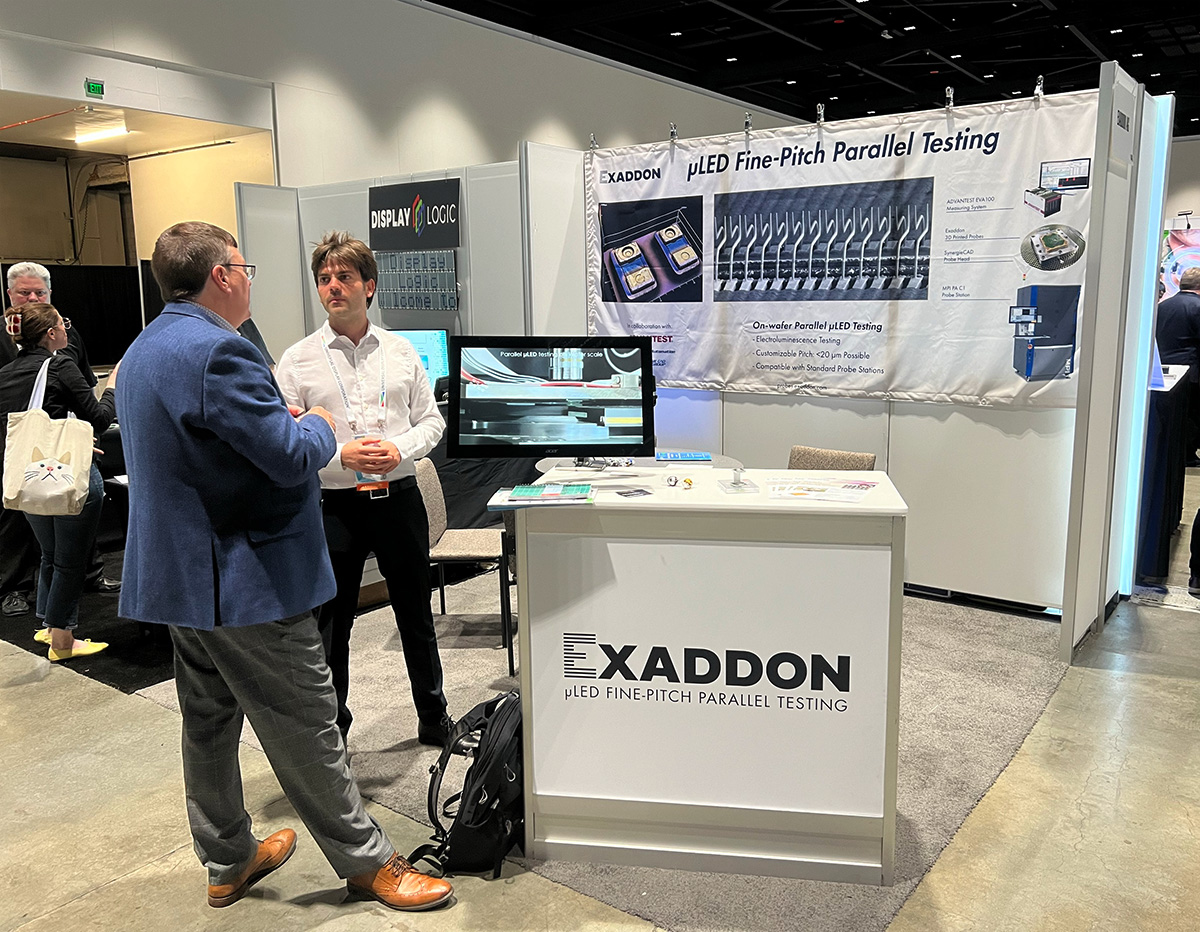 Exaddon Showcase New MicroLED Technology at Display Week 2024