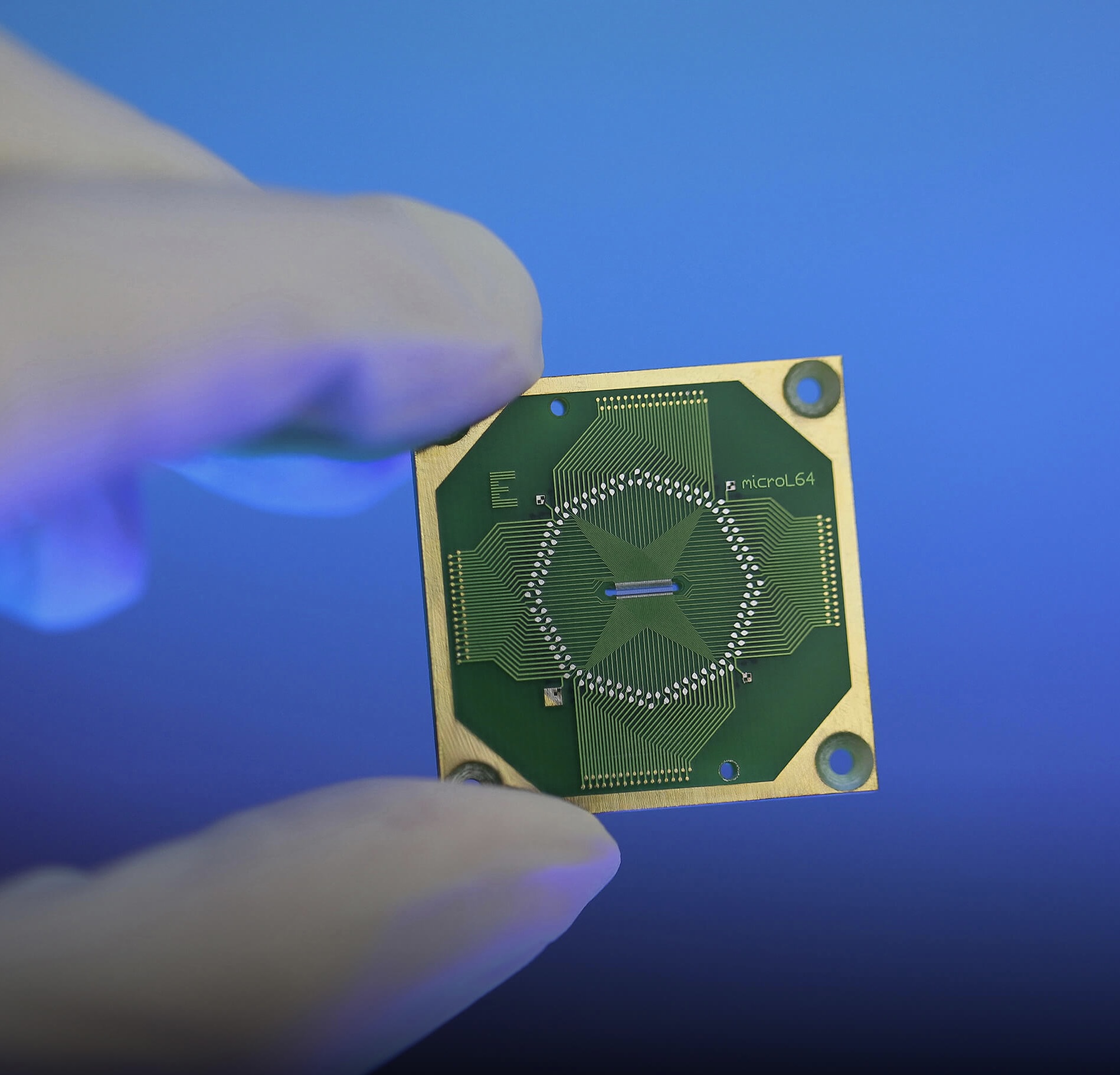 MicroLED probe cards for fine-pitch wafer testing | Exaddon